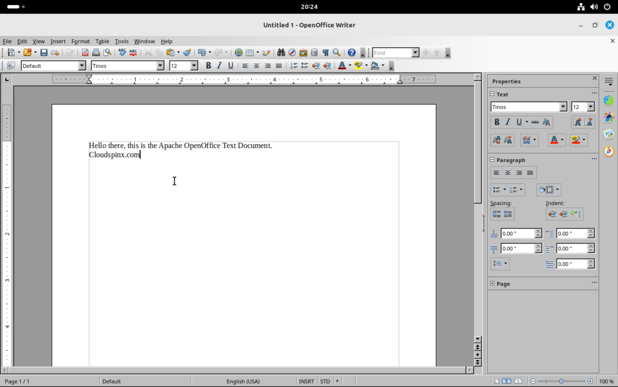 How To Install Apache OpenOffice on Linux Mint 22 - CloudSpinx