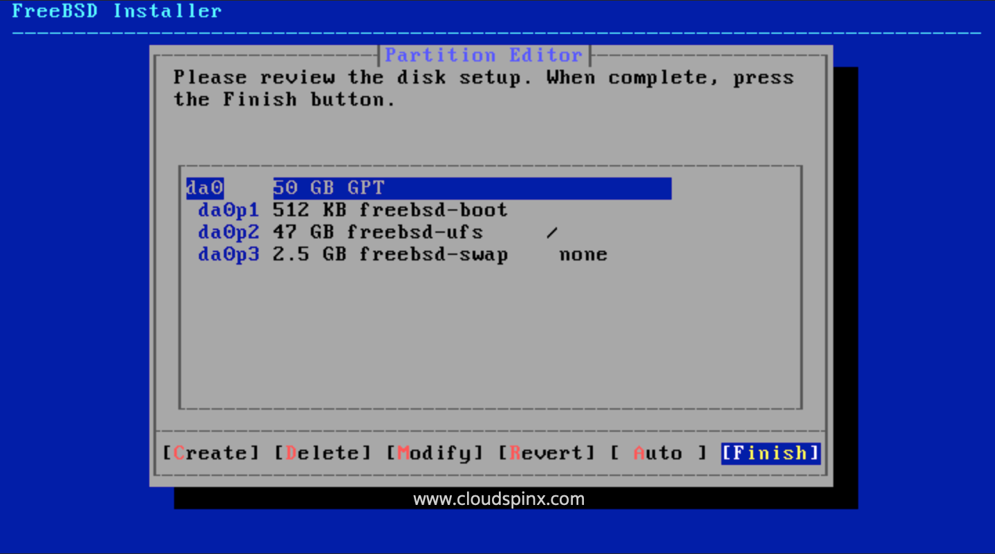 How To Install FreeBSD 14 on KVM or Proxmox VE - CloudSpinx