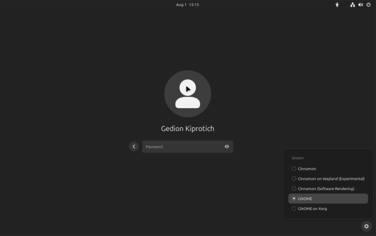 How To Install Gnome Desktop on Linux Mint 22 - CloudSpinx