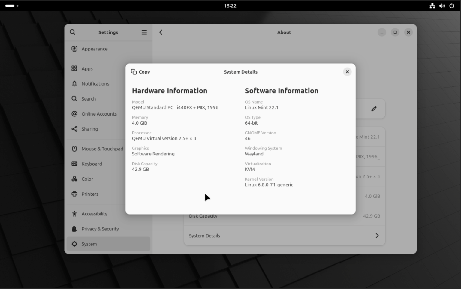 How To Install Gnome Desktop on Linux Mint 22 - CloudSpinx
