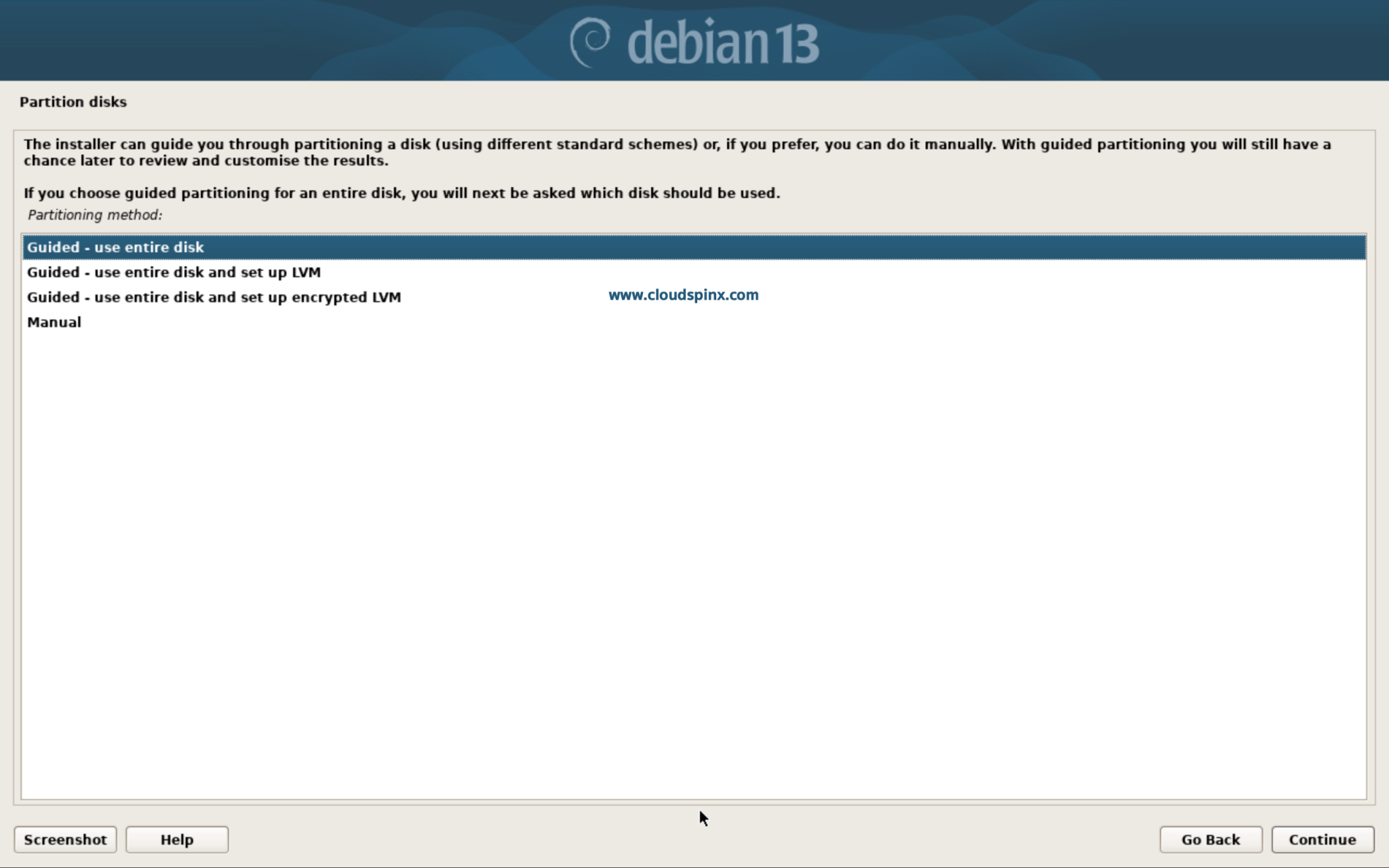 Debian 13 (Trixie) – New Features and Complete Installation Guide - CloudSpinx