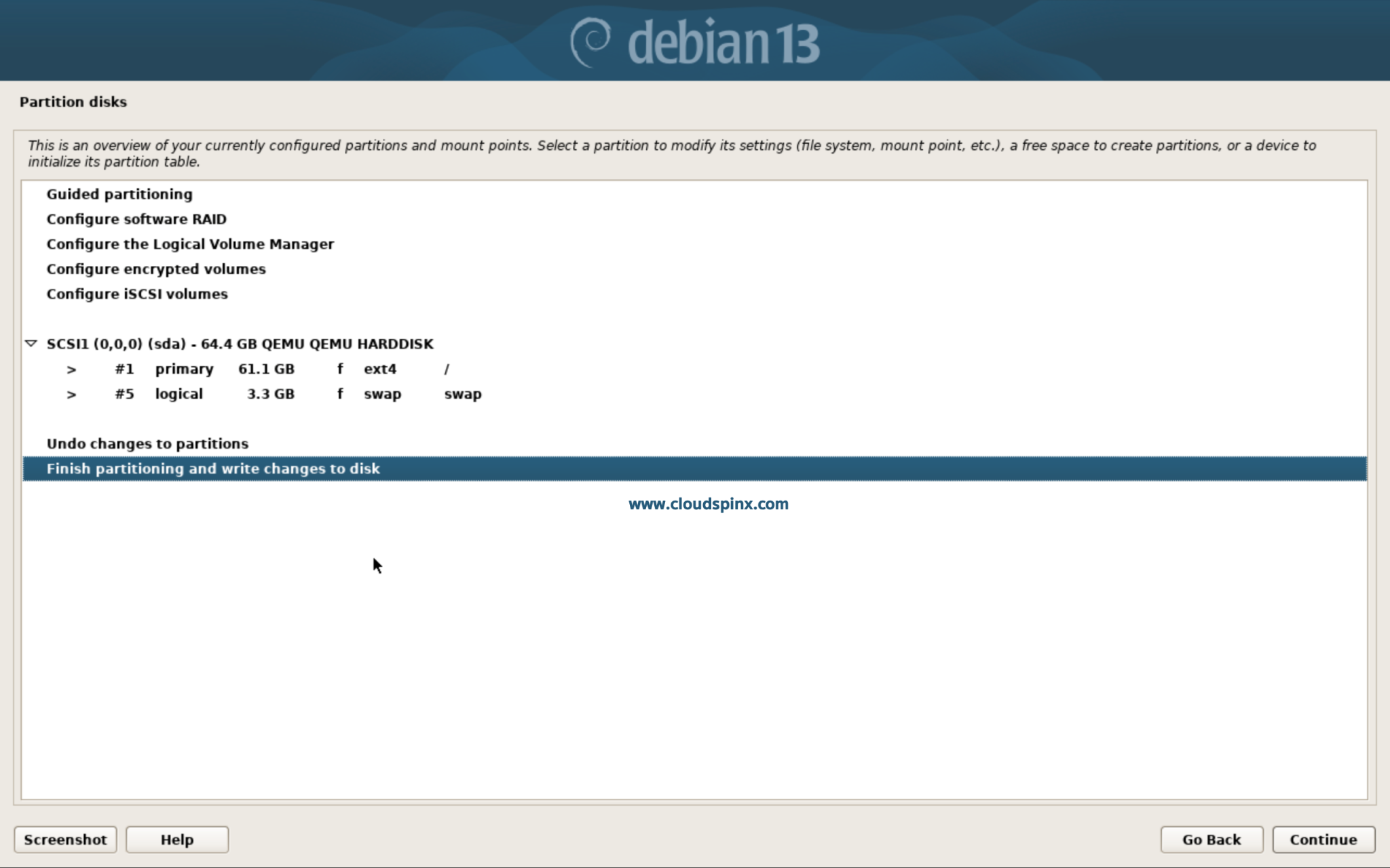 Debian 13 (Trixie) – New Features and Complete Installation Guide - CloudSpinx