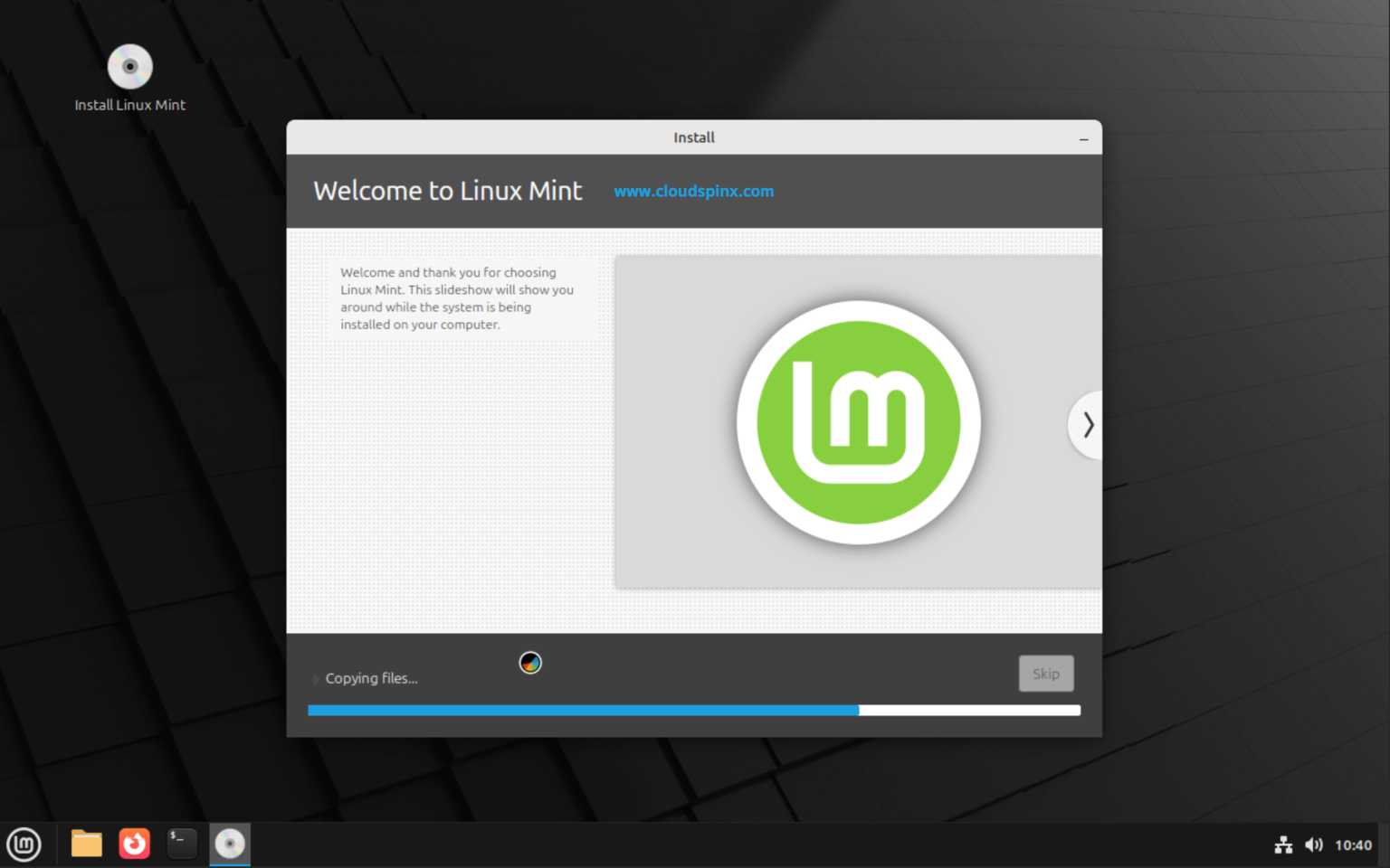 How to Install Linux Mint 22 - Step by Step With Screenshots - CloudSpinx