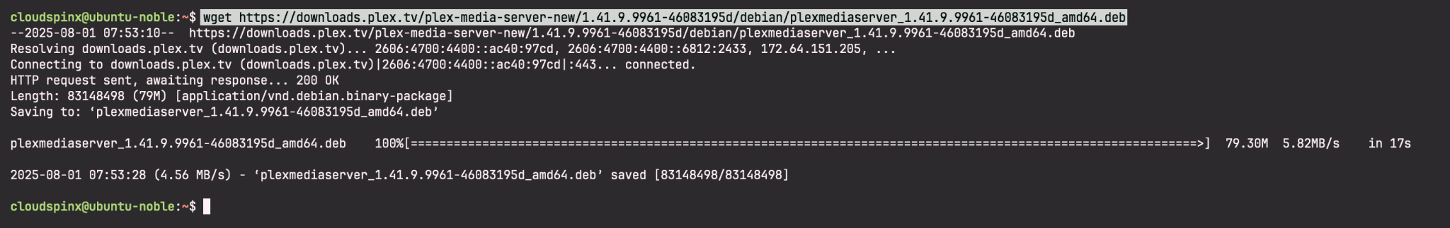 Install Plex Media server on Ubuntu 24.04 | Linux Mint 22 - CloudSpinx