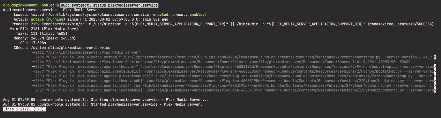 Install Plex Media server on Ubuntu 24.04 | Linux Mint 22 - CloudSpinx