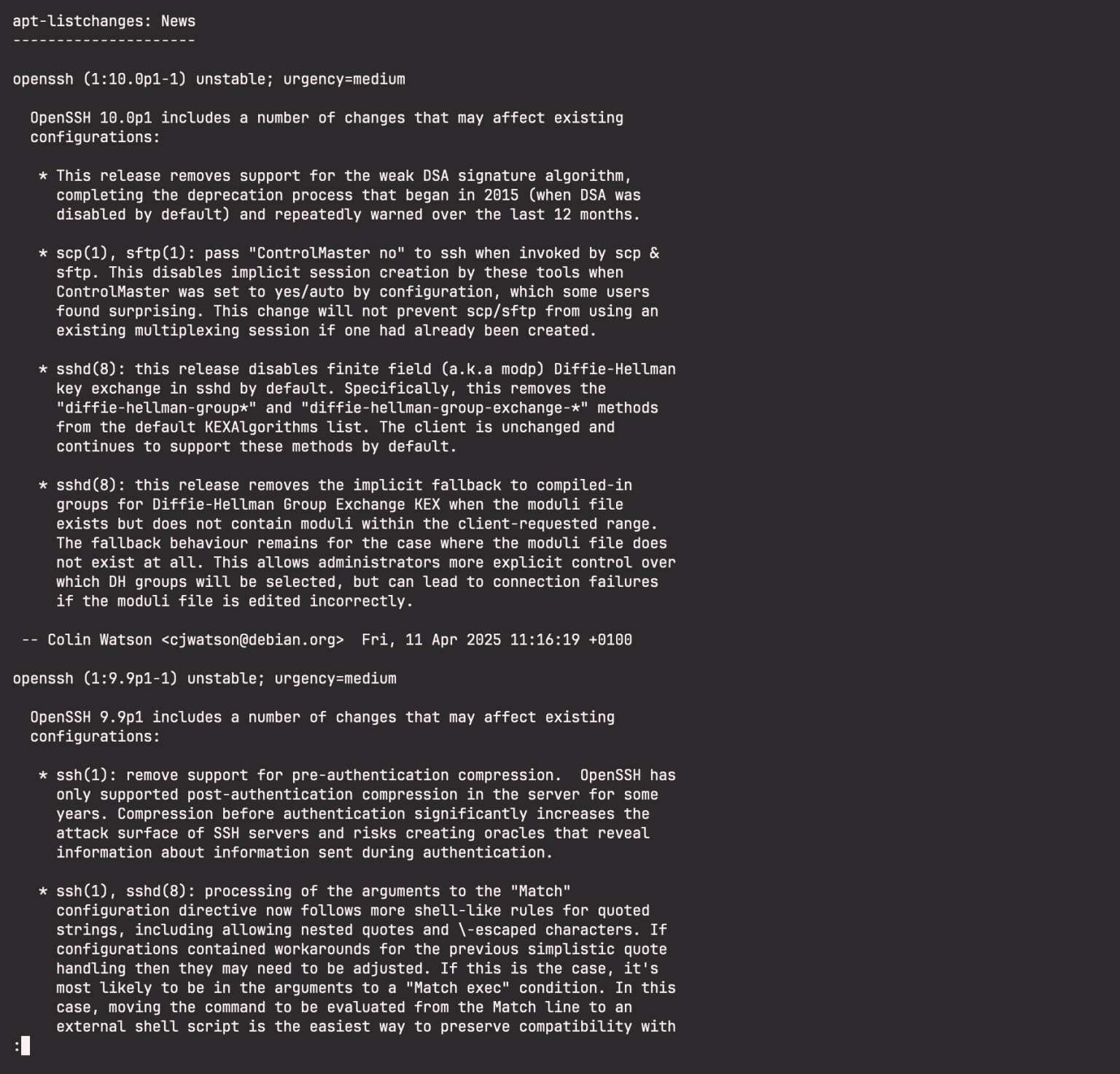 Upgrade to Debian 13 (Trixie) from Debian 12 (Bookworm) - CloudSpinx