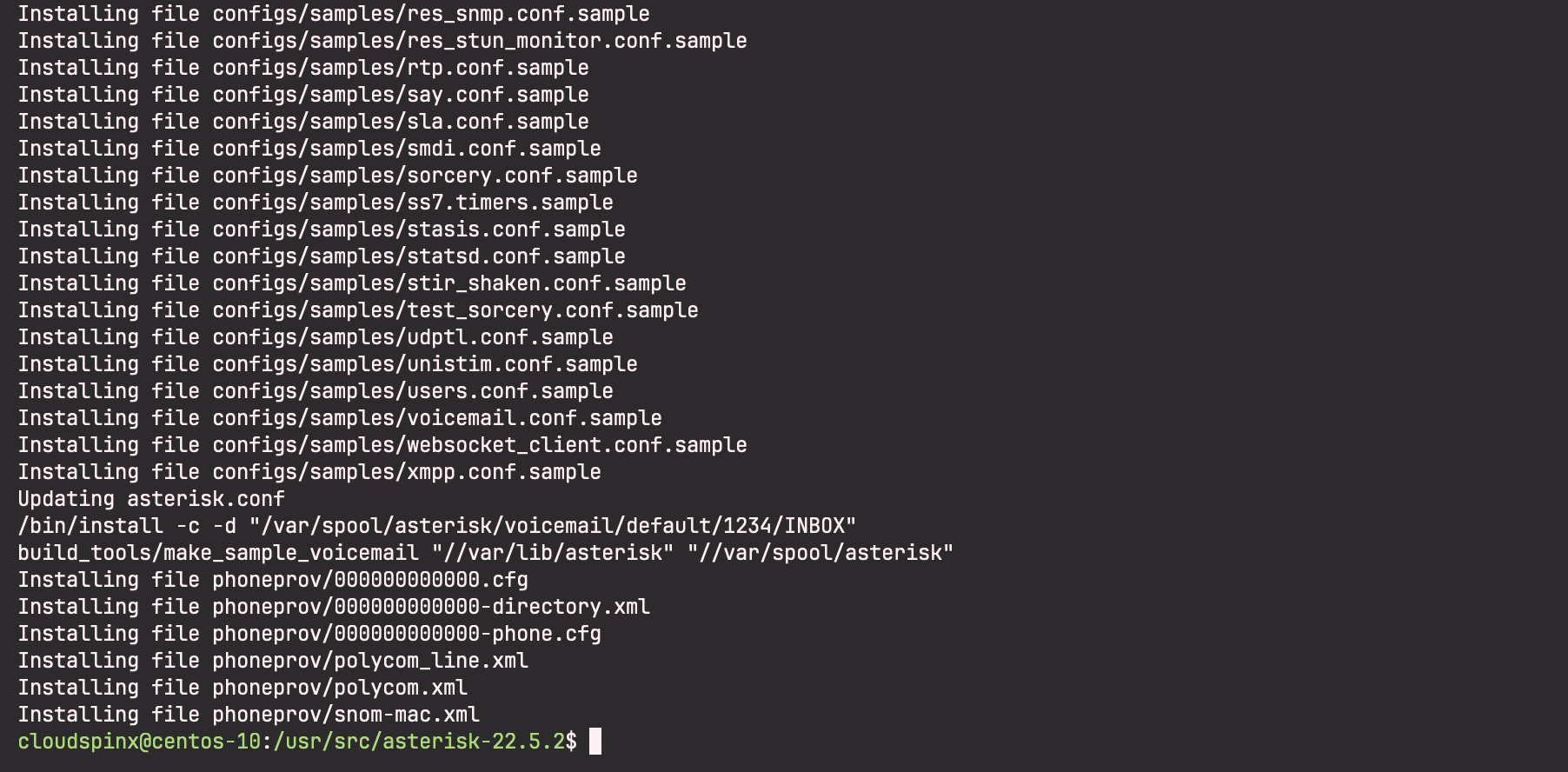 How To Install Asterisk 22 LTS on CentOS Stream 10 | RHEL 10 - CloudSpinx