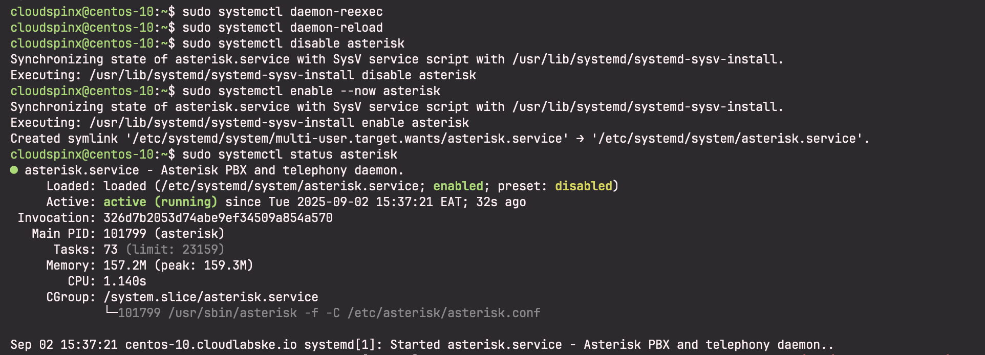 How To Install Asterisk 22 LTS on CentOS Stream 10 | RHEL 10 - CloudSpinx