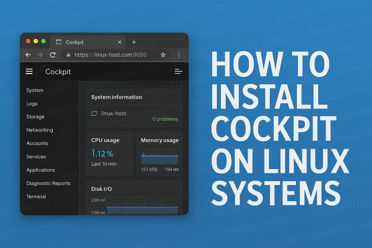 How to Install Cockpit on Linux Systems - CloudSpinx