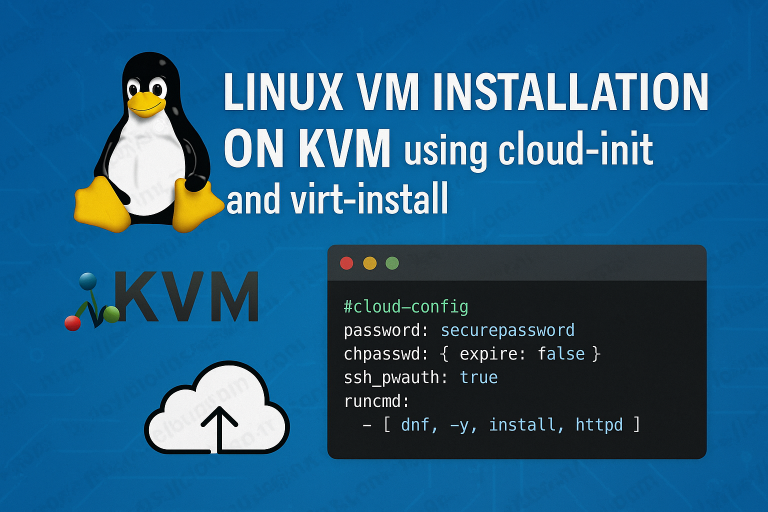 Linux VM Installation on KVM using cloud-init and virt-install - CloudSpinx