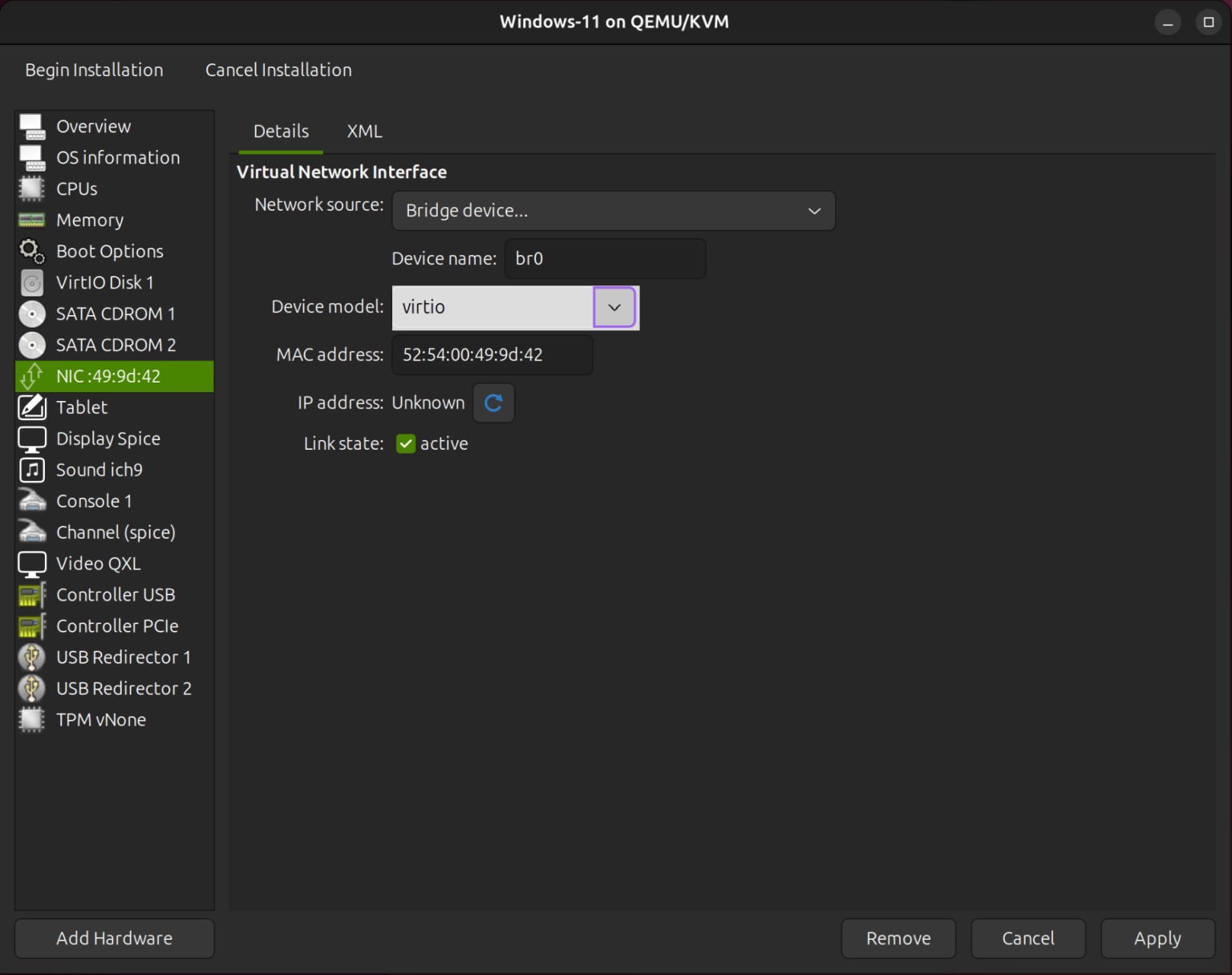 Windows 11 Installation on KVM with Virt-Manager - CloudSpinx