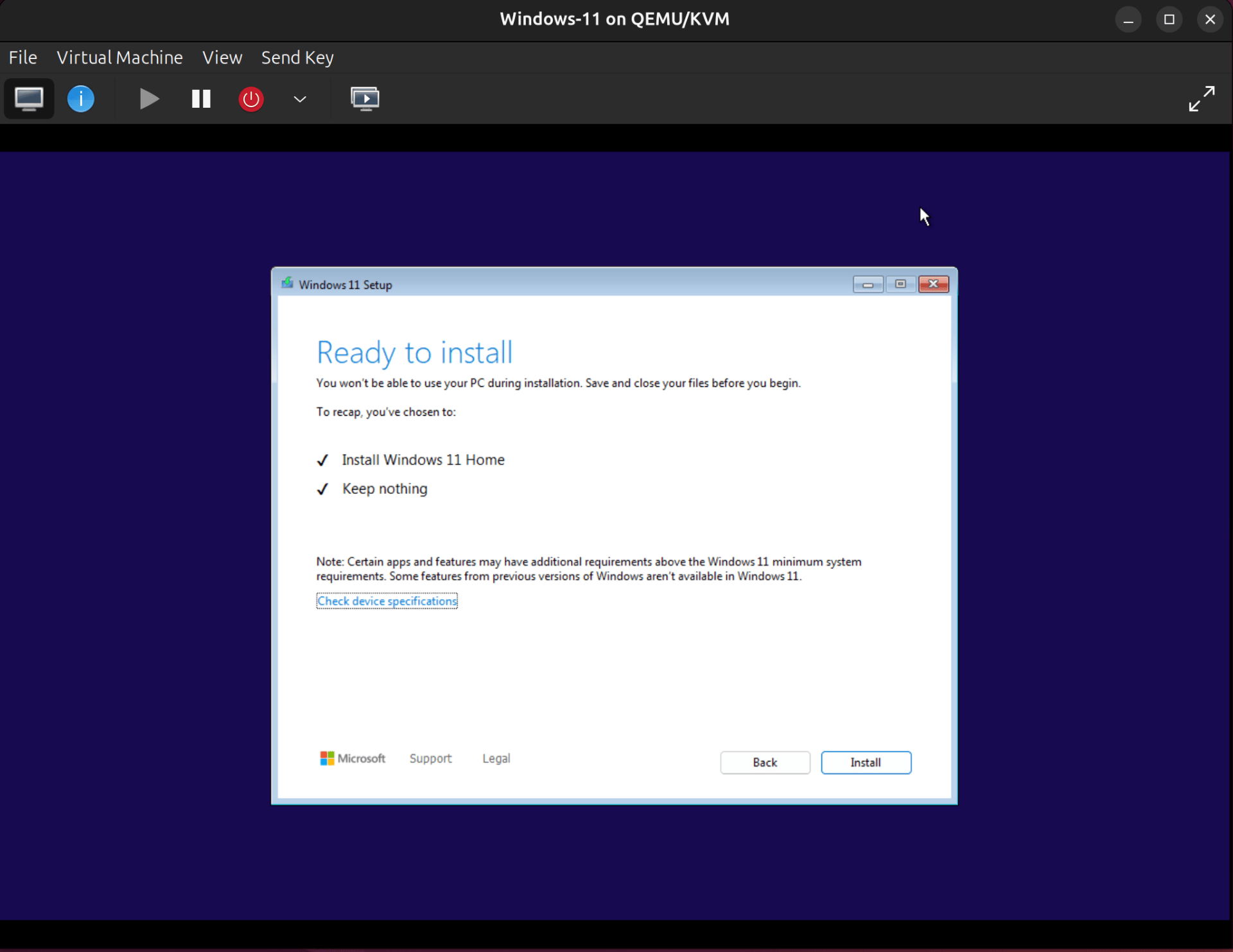 Windows 11 Installation on KVM with Virt-Manager - CloudSpinx