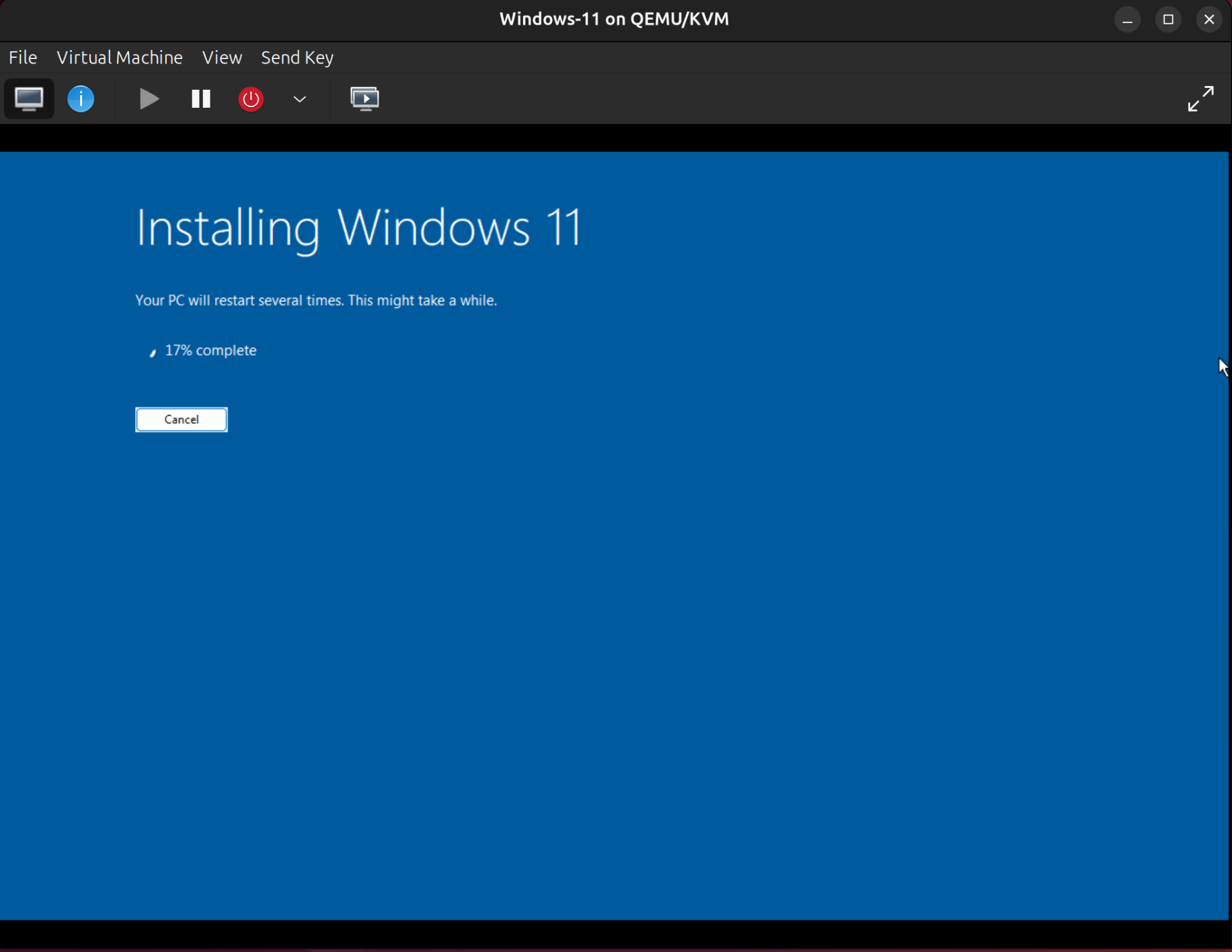 Windows 11 Installation on KVM with Virt-Manager - CloudSpinx