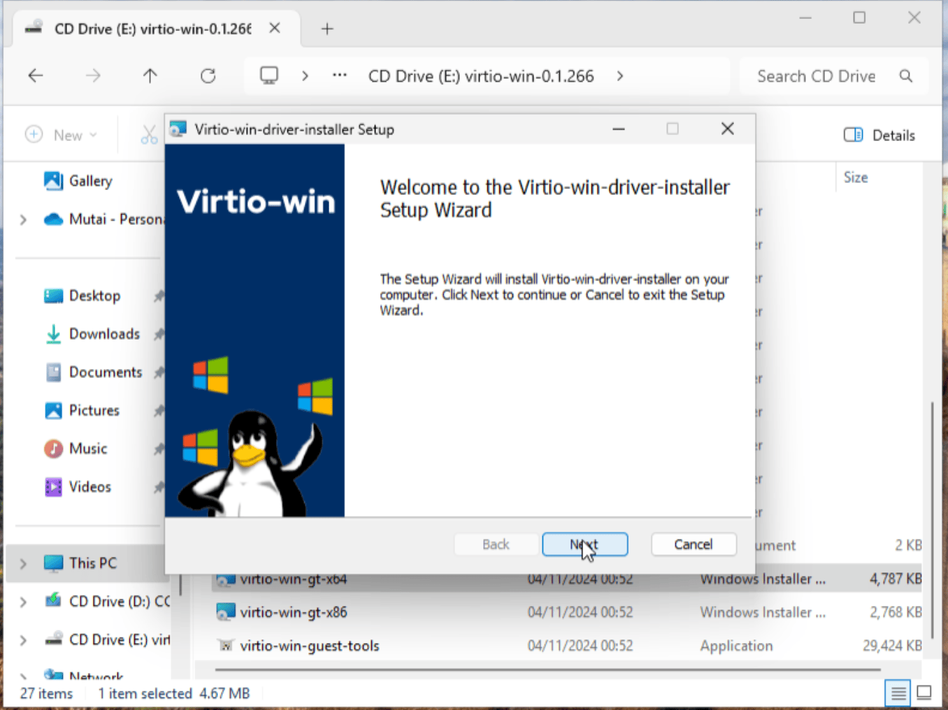 How to Install Windows 11|10 on KVM using virt-install - CloudSpinx