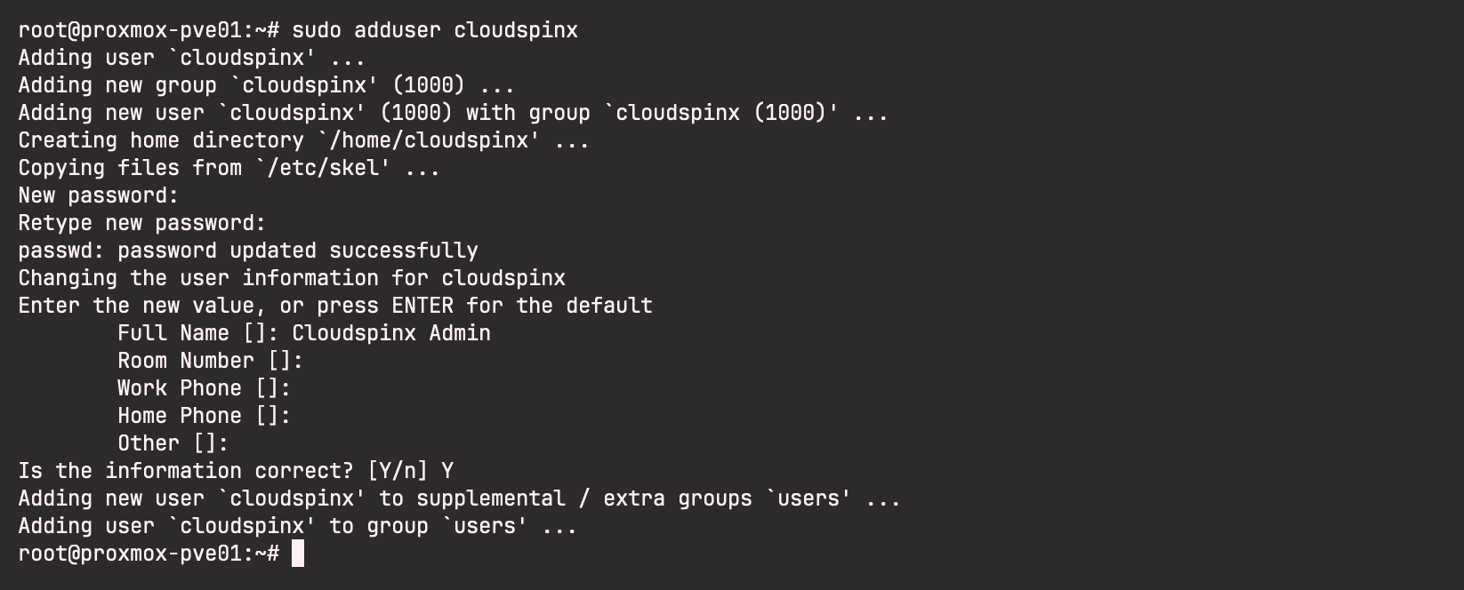 Create Users, Groups and Assign Permissions in Proxmox VE - CloudSpinx