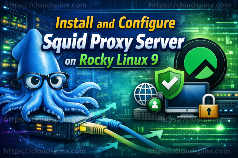 Install and Configure Squid Proxy Server on Rocky Linux 9 - CloudSpinx