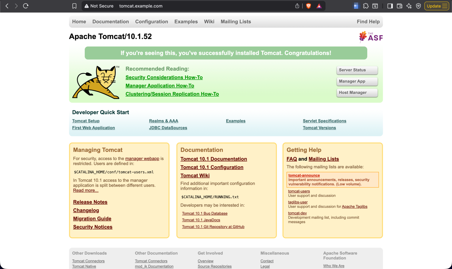 How To Install Tomcat 10 on Amazon Linux 2023 - CloudSpinx
